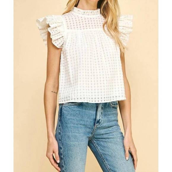 Pinch | Tops | New Pinch All Things Nice Top In White | Poshmark